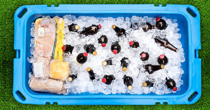 full ice chest